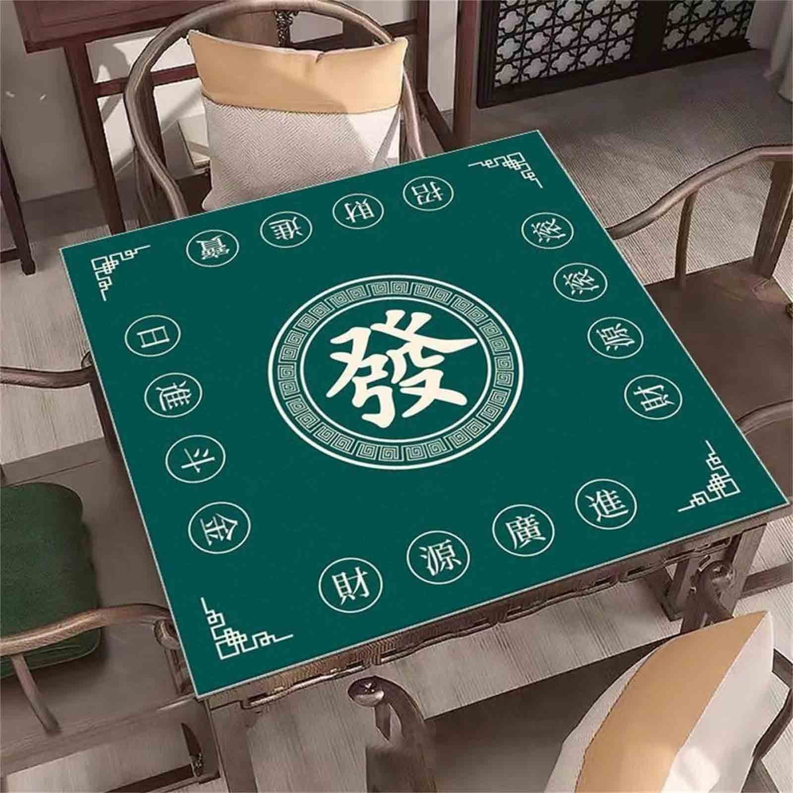 Kcavykas Dining Table Mahjong Mat Reduction Mahjongg Table Mat Mahjong ...