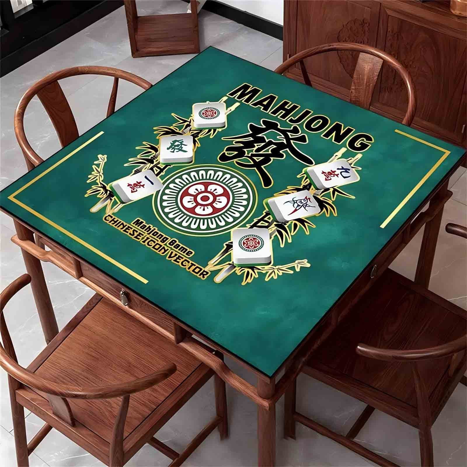 Kcavykas Dining Table Mahjong Mat Reduction Mahjongg Table Mat Mahjong ...