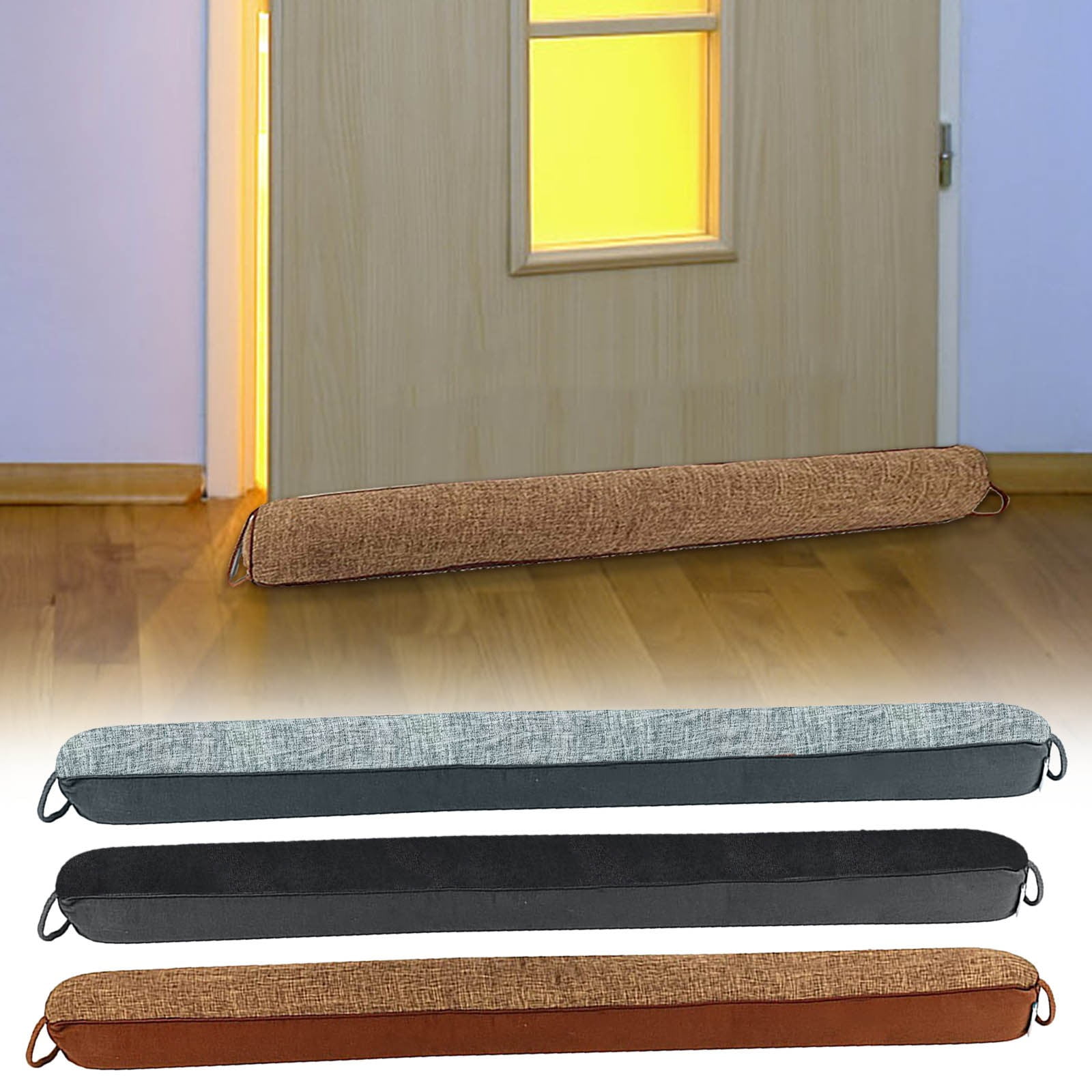 Kcavykas Door Stop Strip Door Seam Strip Filled Door Gasket Strip Wind ...