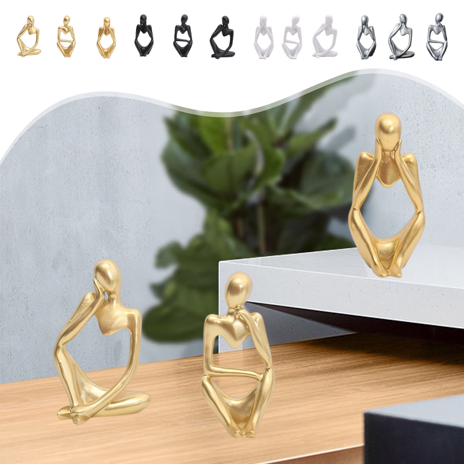 Kcavykas Elegant Decorative Centerpieces Artistic Character Resin ...