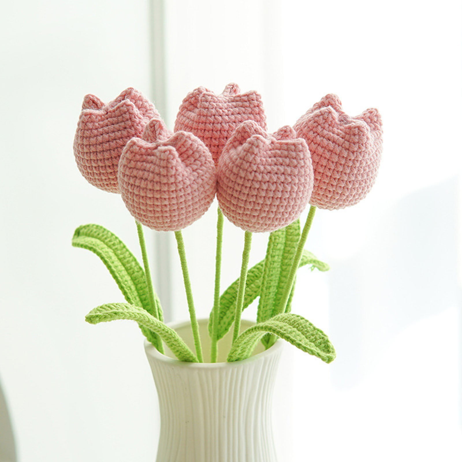 Kcavykas Fake Plants Mini Flowers Set-Gift Sunflowers Artificial ...