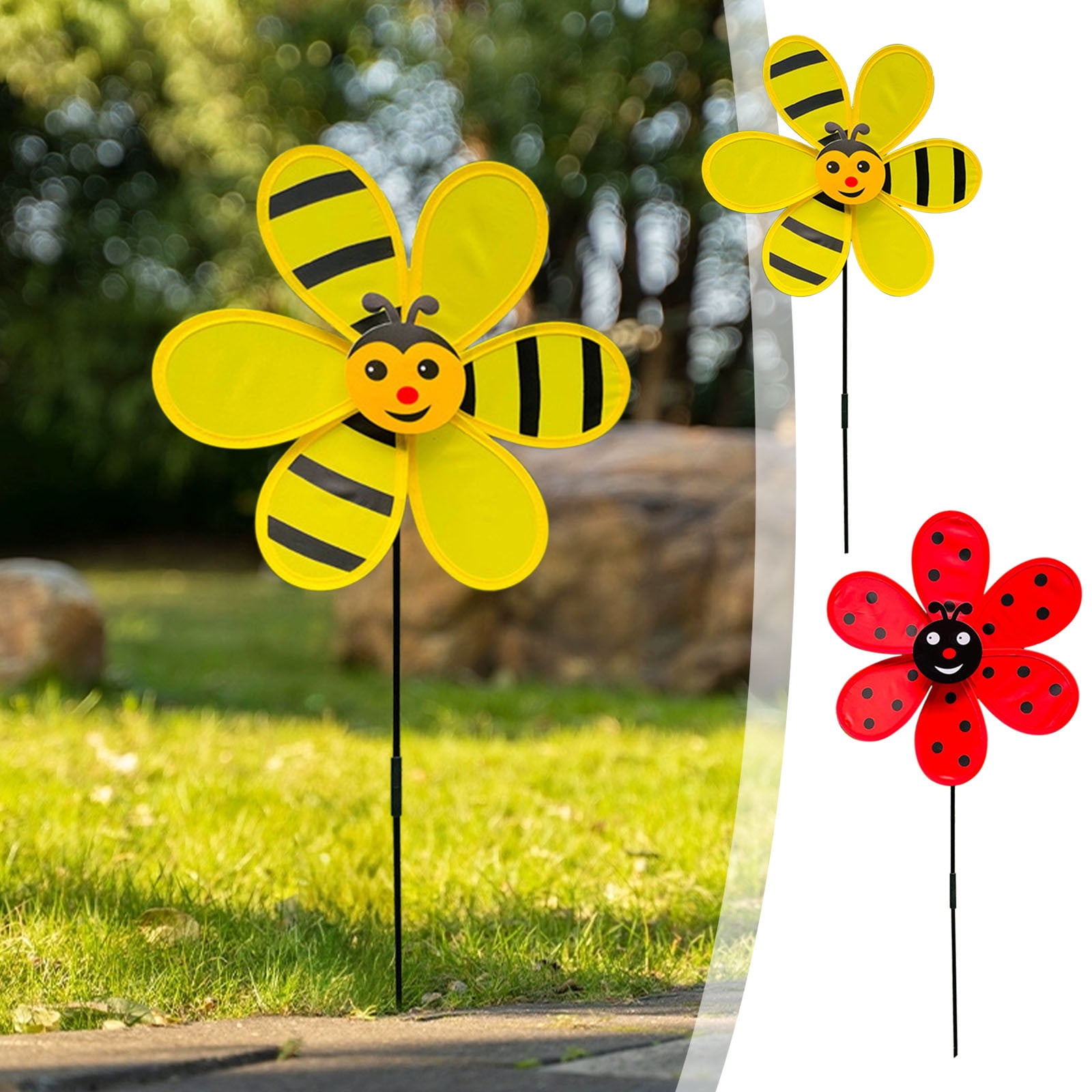 Kcavykas Garden Windmill Decoration | Colorful Outdoor Windmill ...