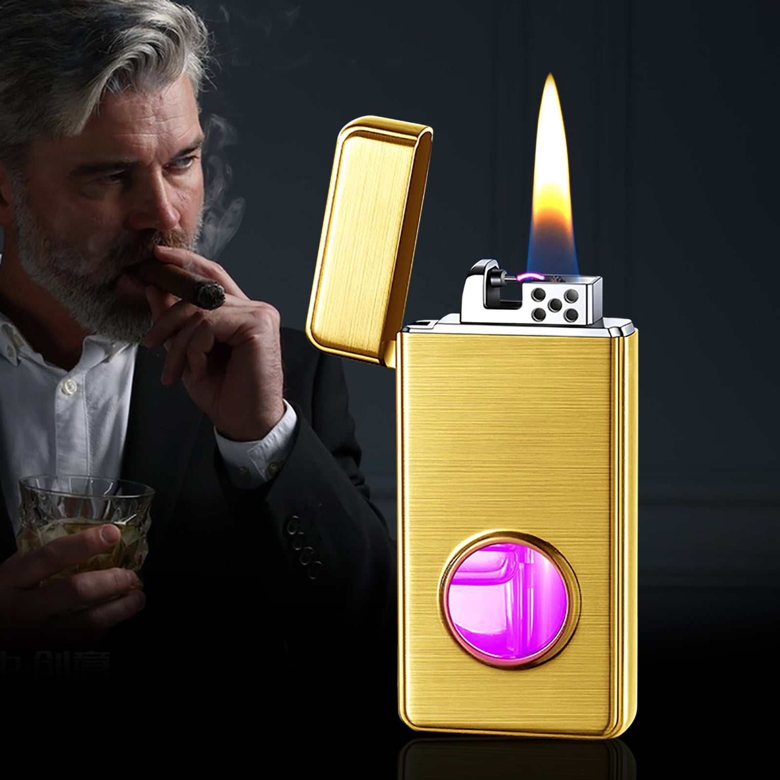 Kcavykas Home Innovative Flame Starter: Metal Voice-Controlled Ignition ...