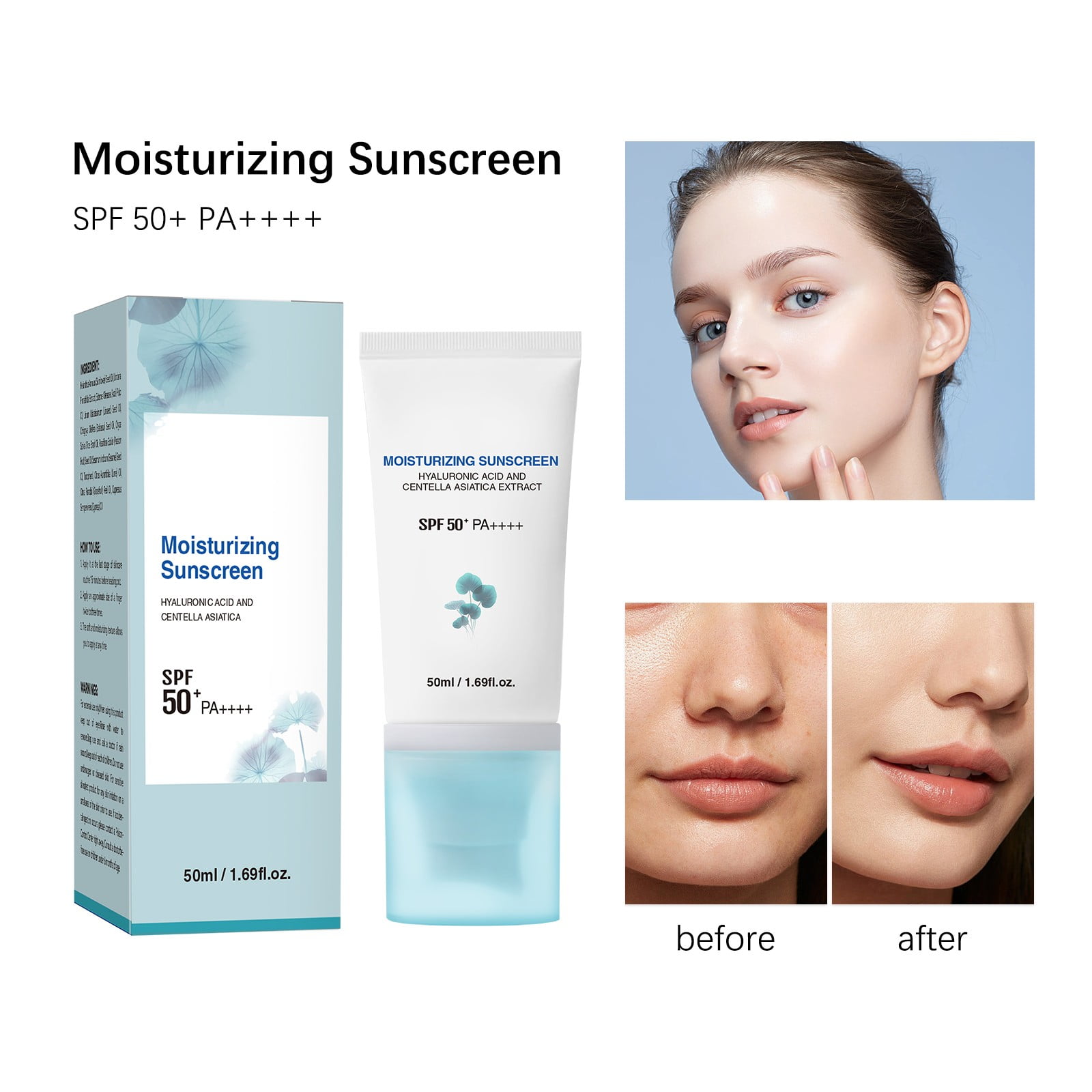 Kcavykas Lightweight Daily Sunscreen for Oily Skin Tanning Gel for ...