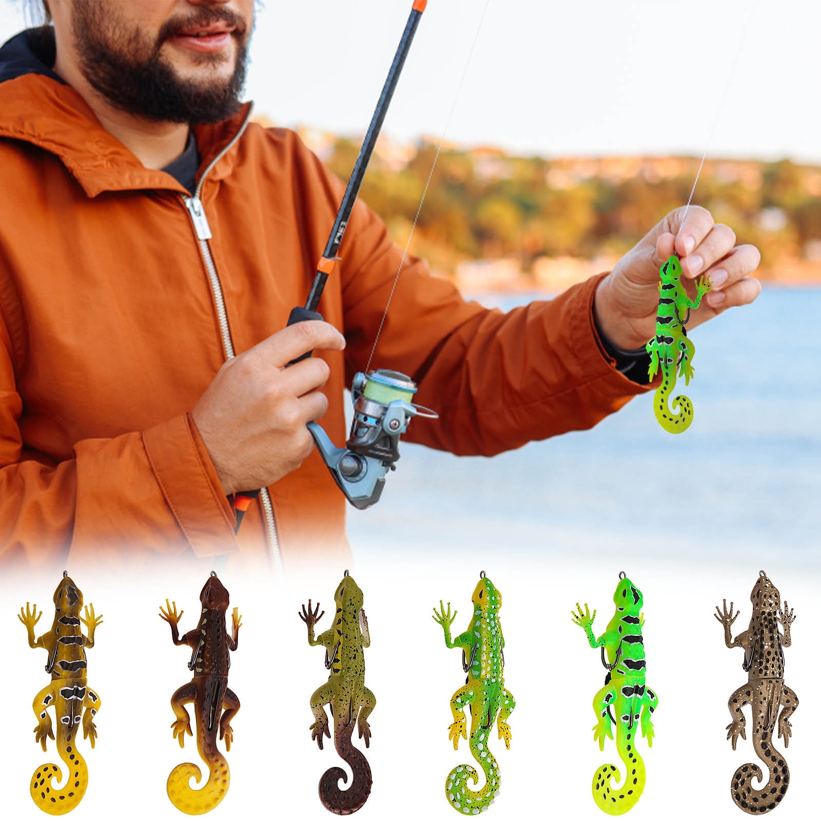 Kcavykas Long-distance Soft Bait Fake Bait 13.5cm21g Reinforced Three ...