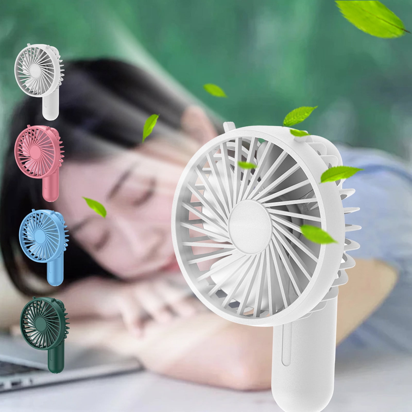 Kcavykas Rotatable Transformable Portable Mini Handheld Small Fan ...