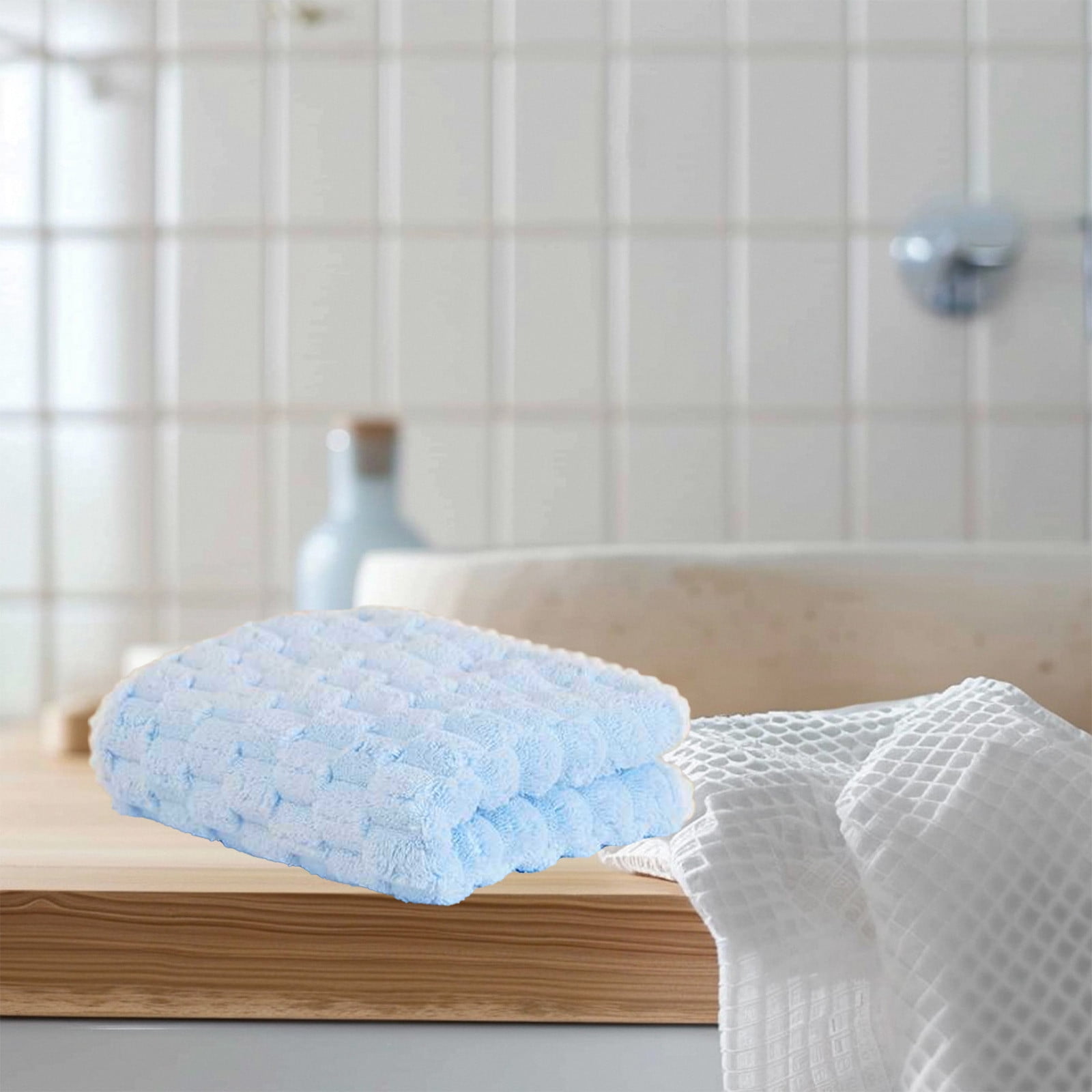 Kcavykas Savings Absorbent Kitchen Towel Velvet Cloth Rag for Bathroom ...