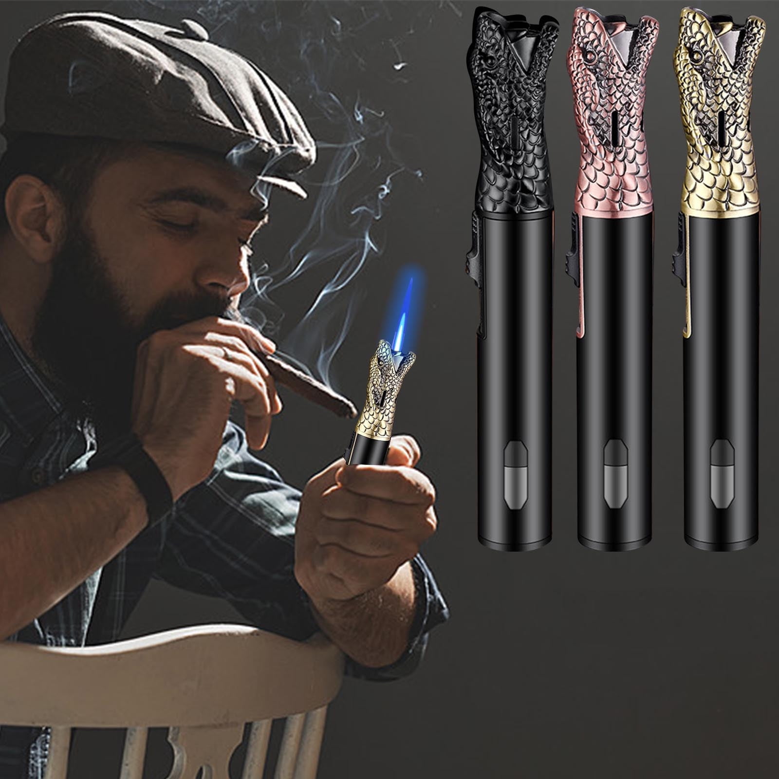 Kcavykas Savings Multifunctional Metal Butane Lighters 360 Degree ...