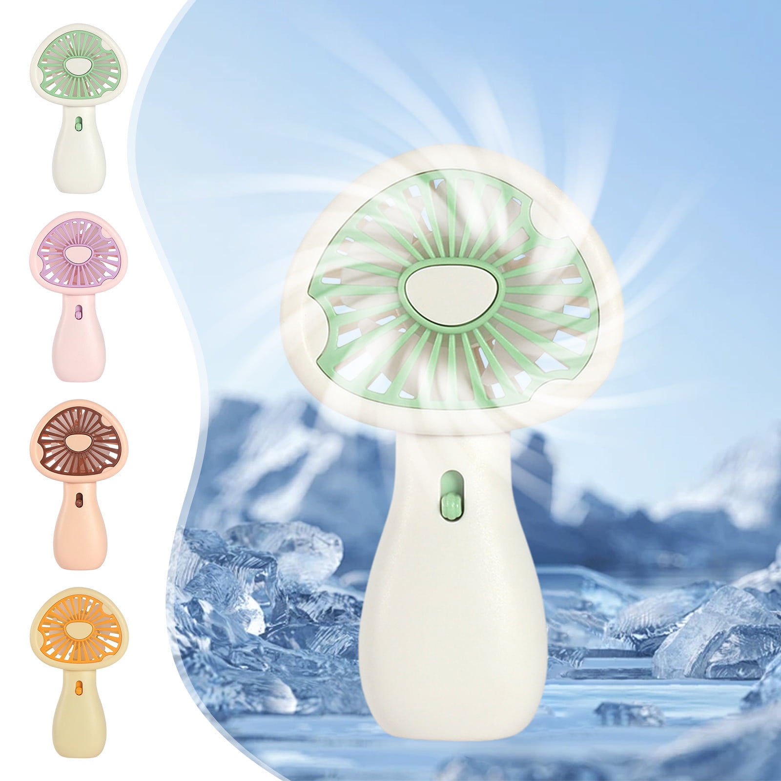 Kcavykas Savings USB Pet Mini Fan, Handheld Cooling Fan for Students ...