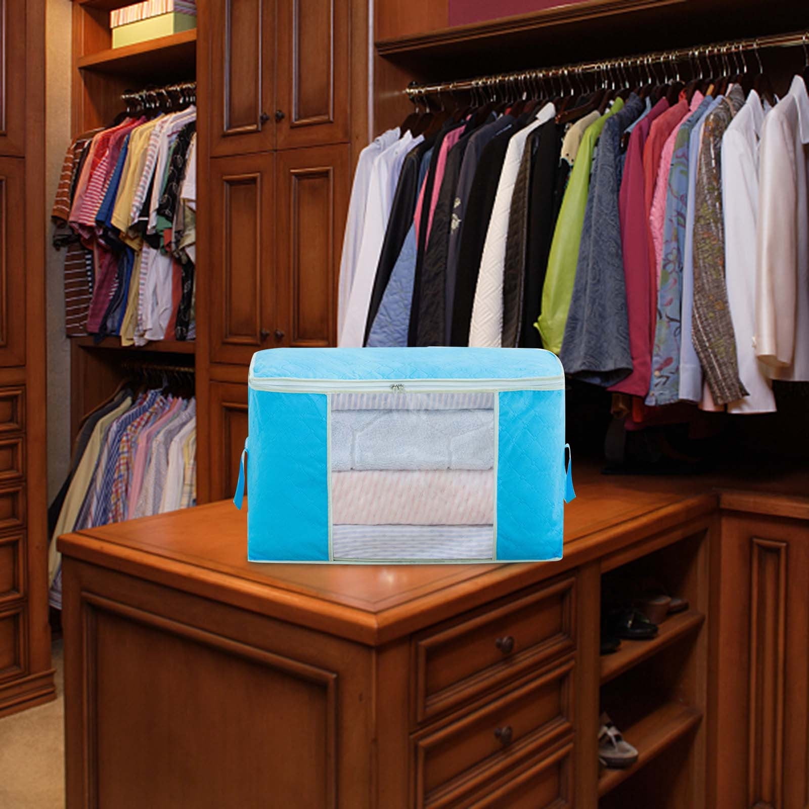 Kcavykas Summer Savings Large Capacity Clothes Storage Bag Organizer ...