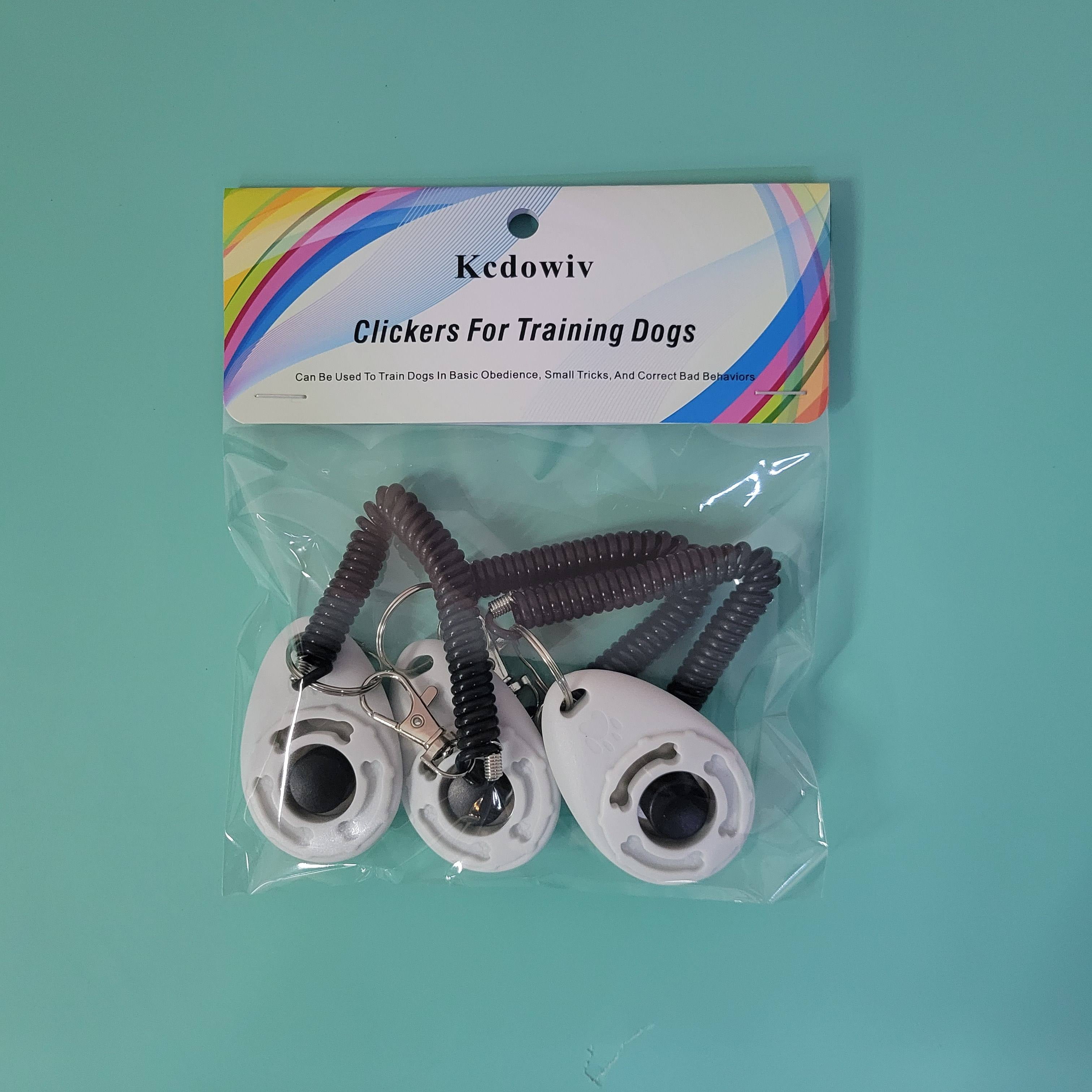 Kcdowiv Clickers for training dogs Dog Training Clicker with Wrist ...