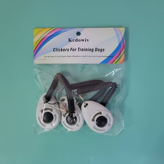 Kcdowiv Clickers for training dogs Dog Training Clicker with Wrist ...