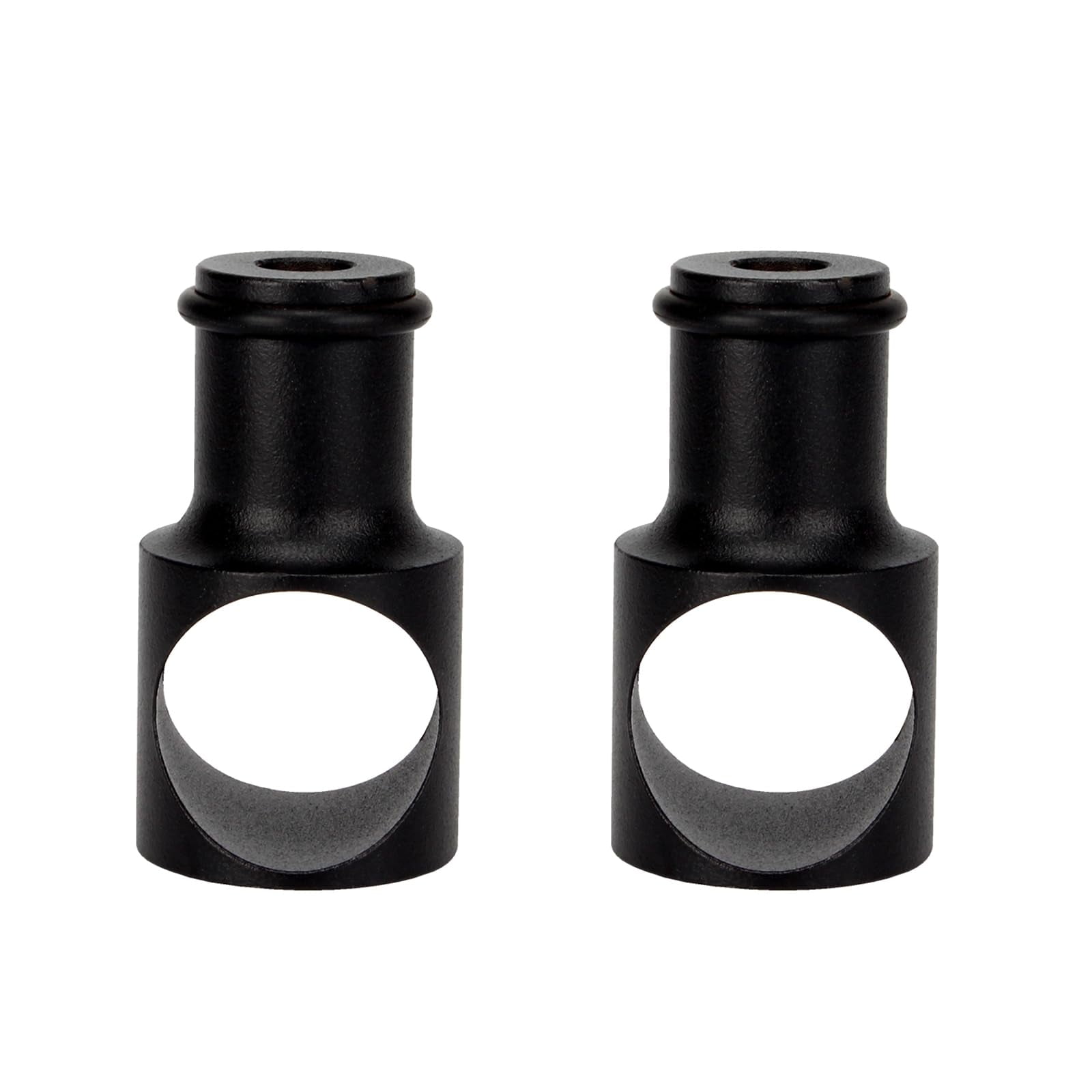 Kcgani 2 Pcs Limiting Stopper Rolling Library Ladder Hardware Kit, Rail ...