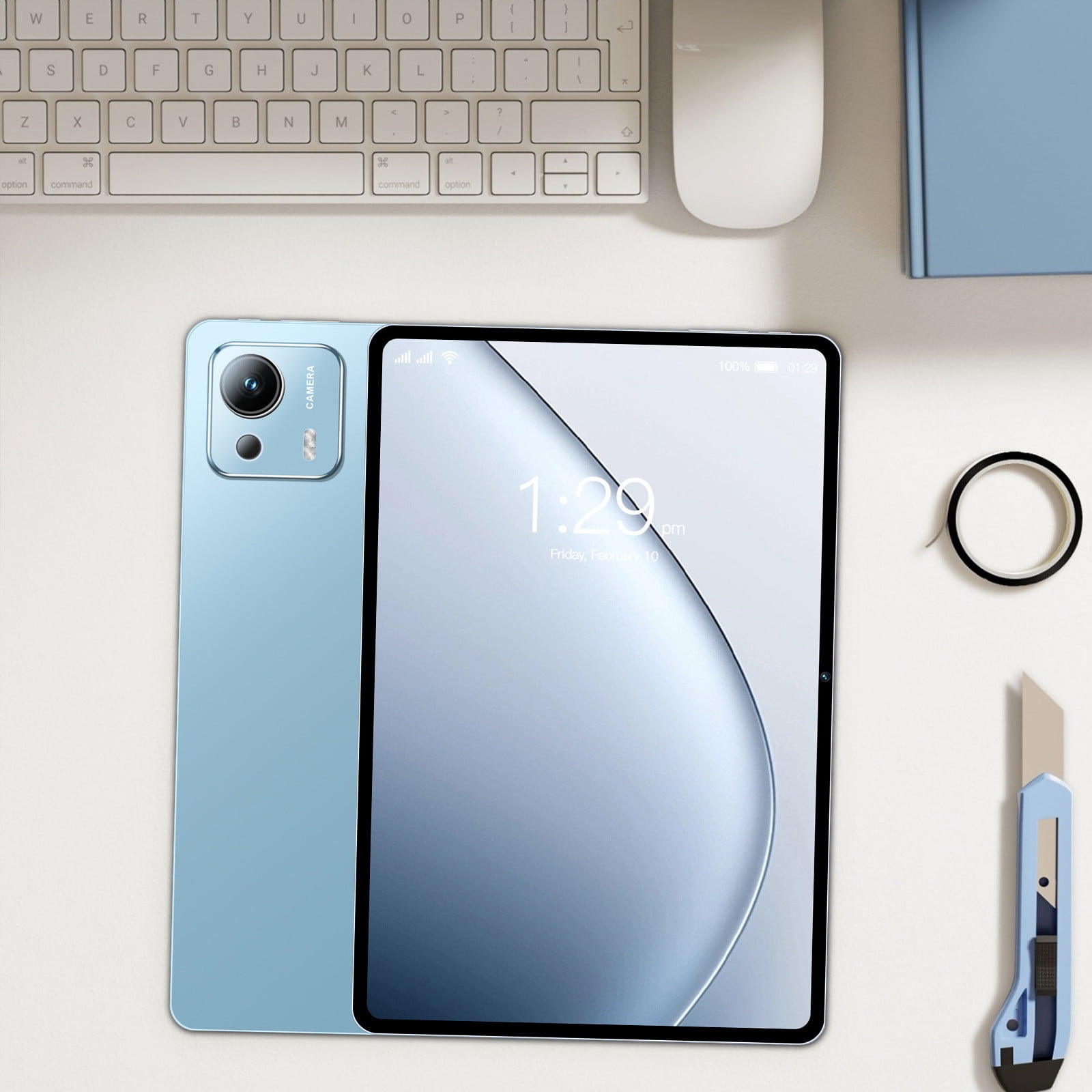 Kchsji 10-Inch Smart Tablet GPS Bluetooth Dual-SIM Octa-Core Processor ...