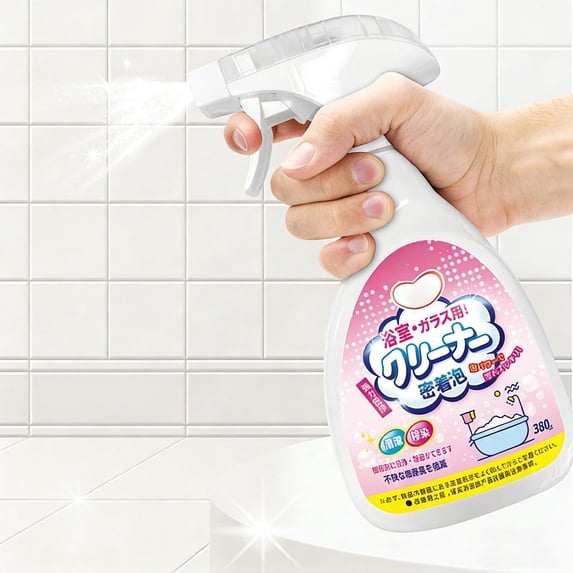 Kchsji Bathroom Cleaner Spray for Tiles and Glass, Multi Surface ...