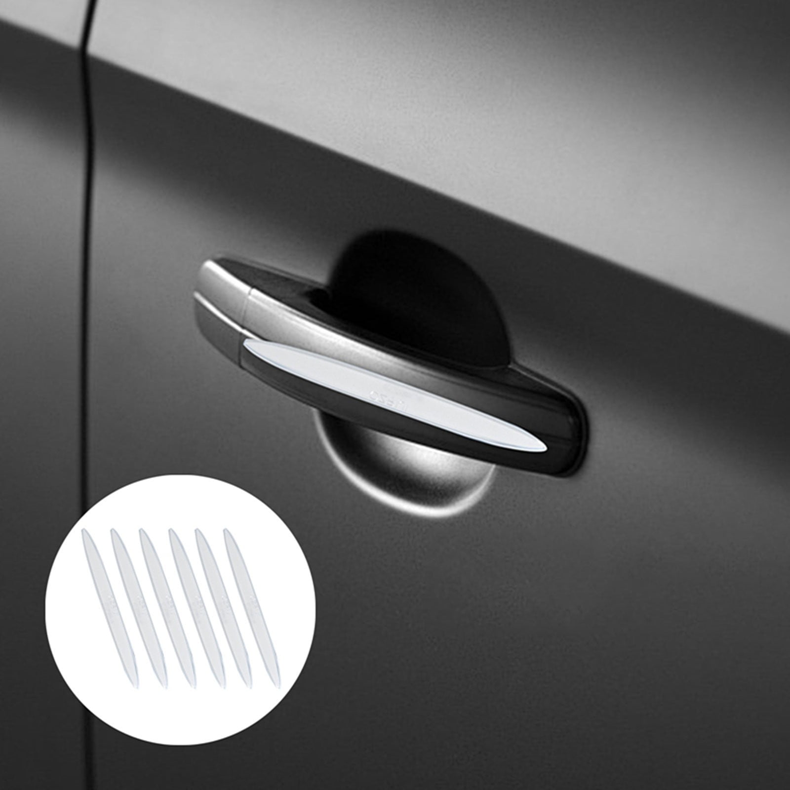 Kchsji Car Door Guard Strip Anti Collision Protector Invisible Bumper ...