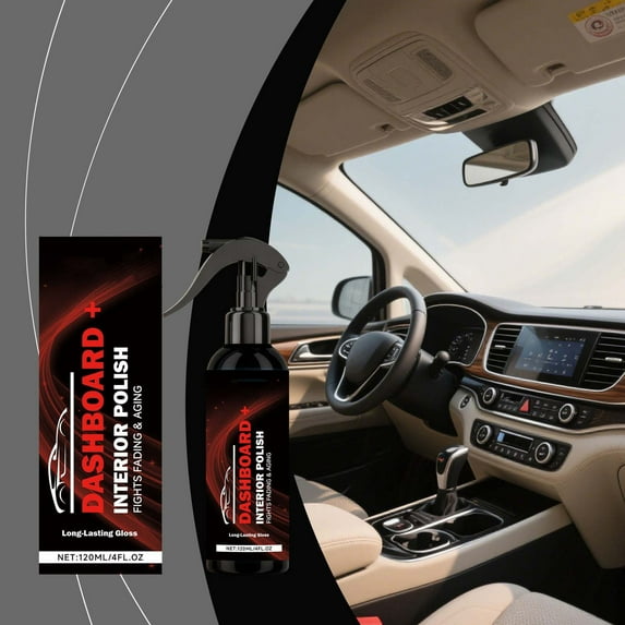 Kchsji Car Interior Cleaning Spray 120ml Removes Stains Dirt Grime ...