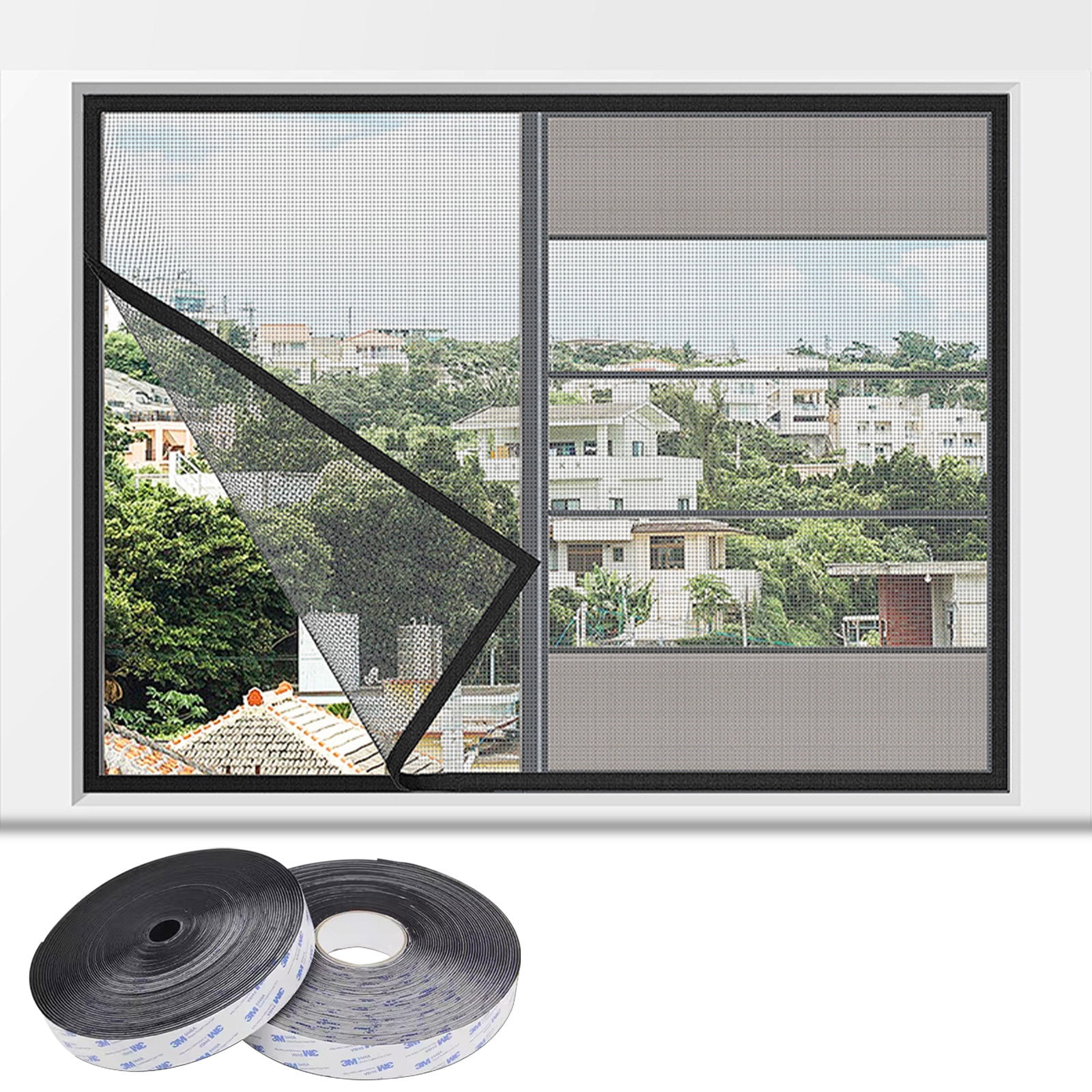 Kchsji Double Sided Adhesive Tape Strong Heat Resistant Reusable Mount ...