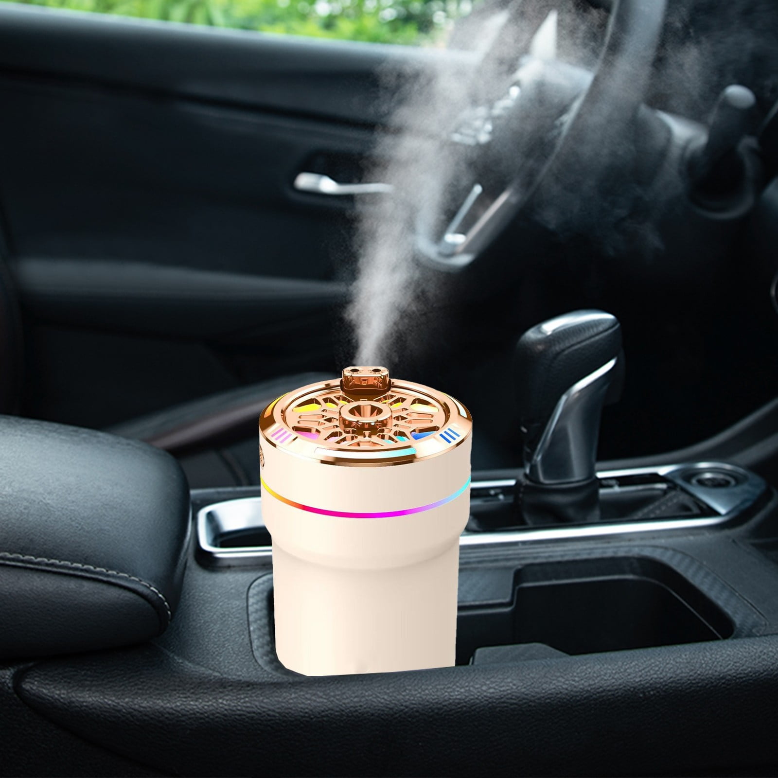 Kchsji Intelligent Car Humidifier Aromatherapy Air Purifier 300ml Auto ...