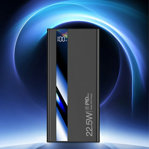 Kchsji Power Bank 10000mAh Portable Charger with Digital Display, 225W ...