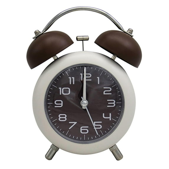Kchsji Silent Night Light Alarm Clock for Bedside Desktop Mechanical ...