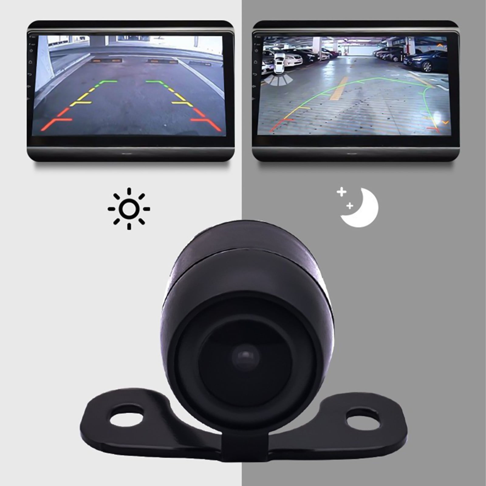 Kchsji Small Car Plug-In Reversing Front and Rear View Camera, CCD High ...