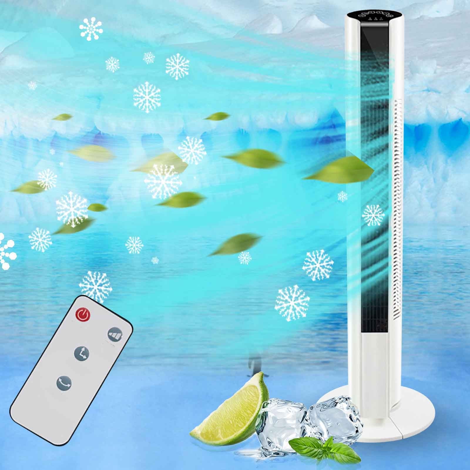 Kchsji Smart Quiet Tower Fan for Bedroom, Oscillating Floor Fan with ...