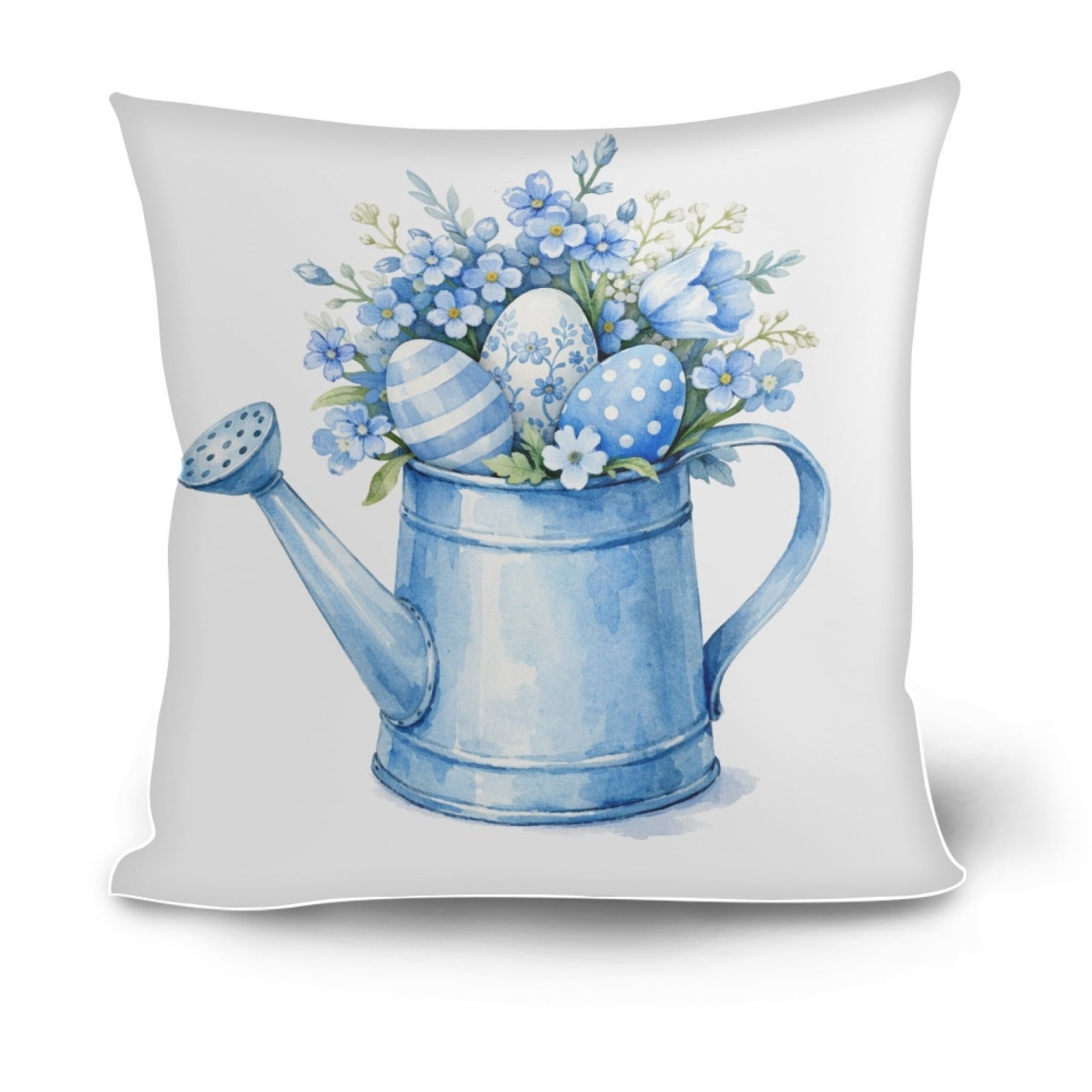 Kchsji Spring Holiday Coloring Pillowcase, Polyester 18 x 18 in ...