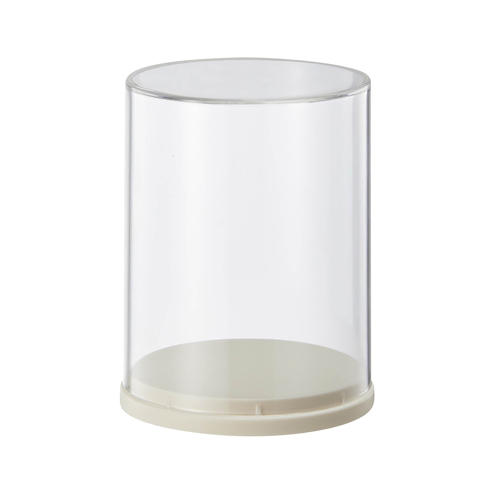 Kchsji Transparent Doll Display Box Stand with Swivel Base 360-Degree ...