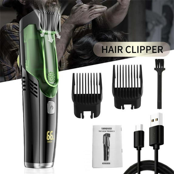 Kchsji Vacuum Beard Shaver, Men’s Grooming Tool with Suction and ...