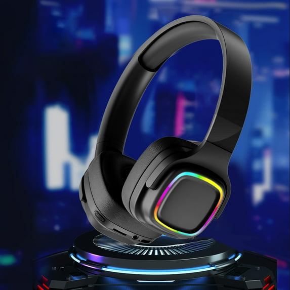 Kchsji Wireless Bluetooth Headphones, Foldable Over-Ear Stereo Headset ...