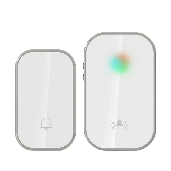 Kchsji Wireless Doorbell, AC Digital Doorbell with 38 Ringtones and 7 ...