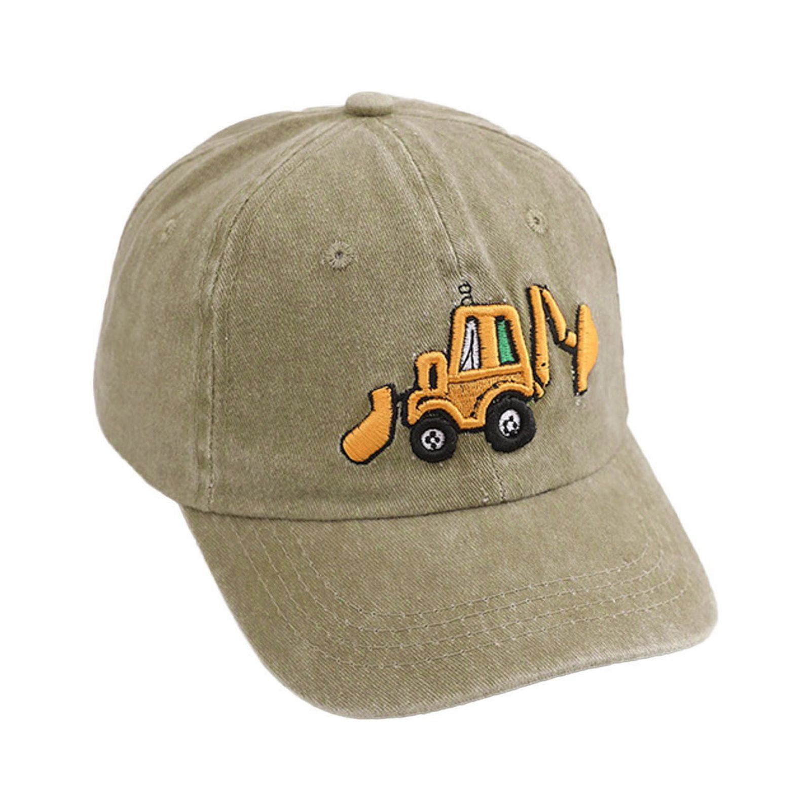 Kcodviy Cartoon Caps Car Boys Hat Children Baseball Summer Girls ...
