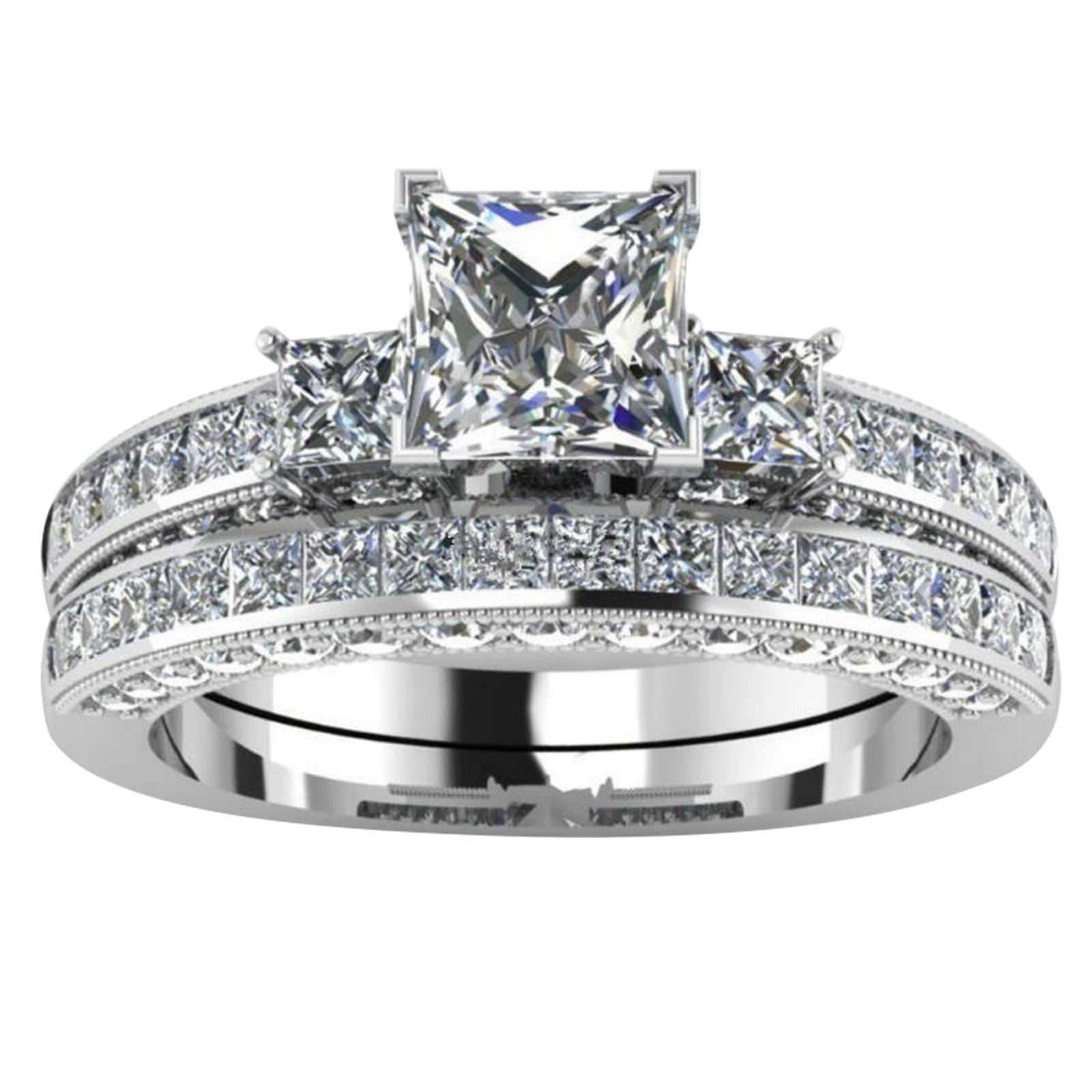 Kcodviy European And American MEN'S And Women'S Couple Rings With ...