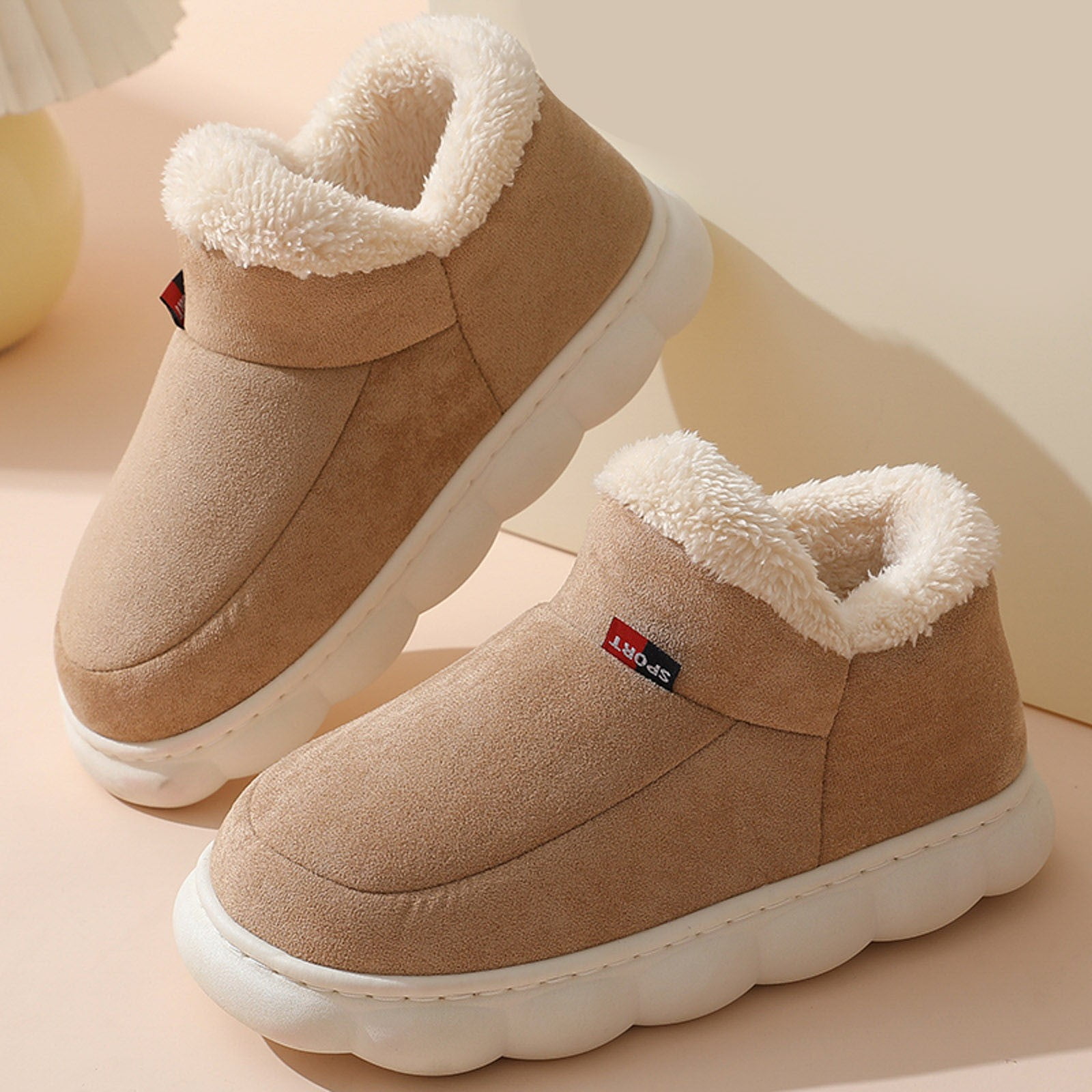 Kcodviy Men Shoes with Thick Christmas Slippers for Men Soles and All ...