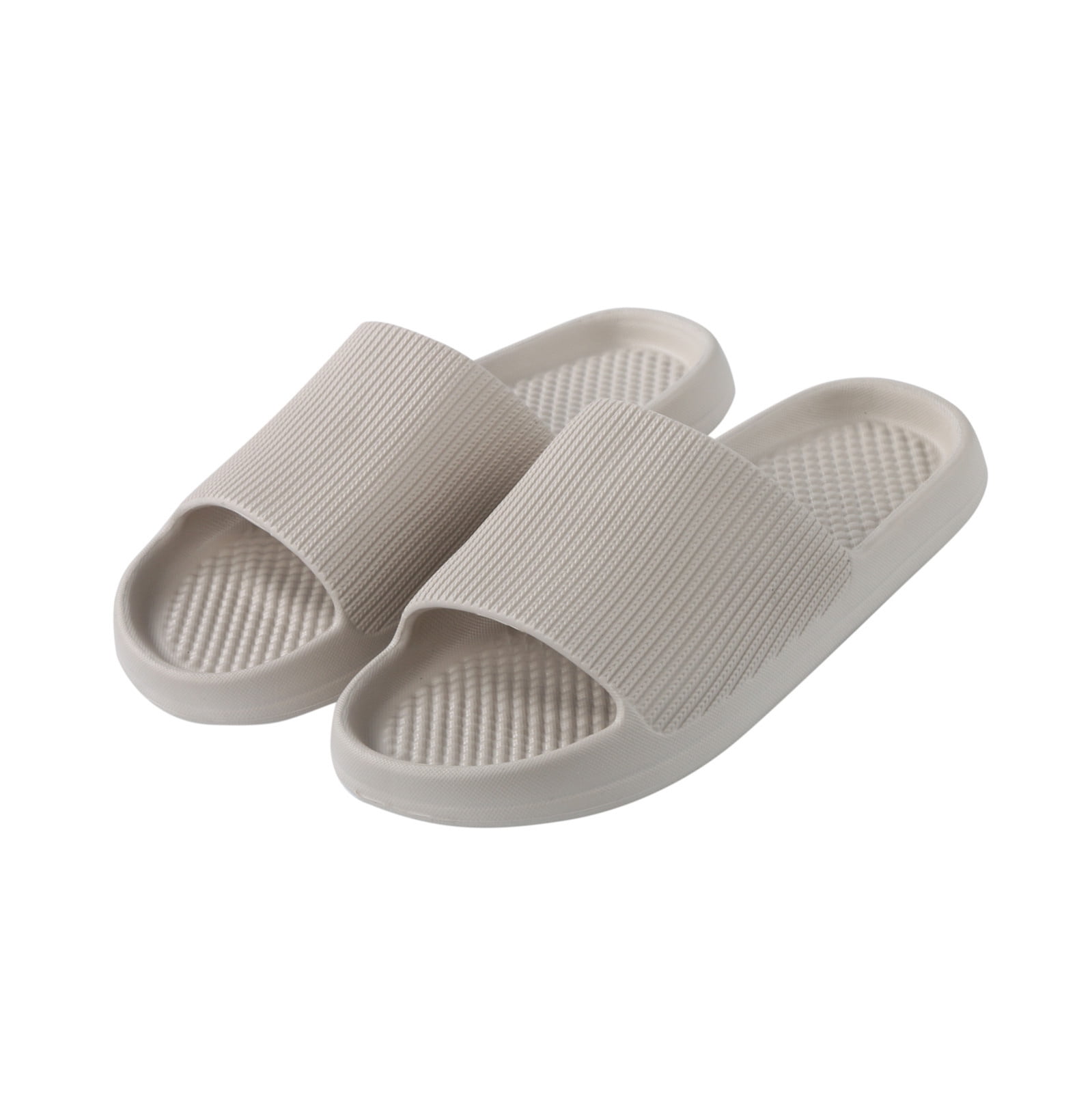 Kcodviy Men and Women Home Snow Slippers for Men Slippers Flat Non Open ...