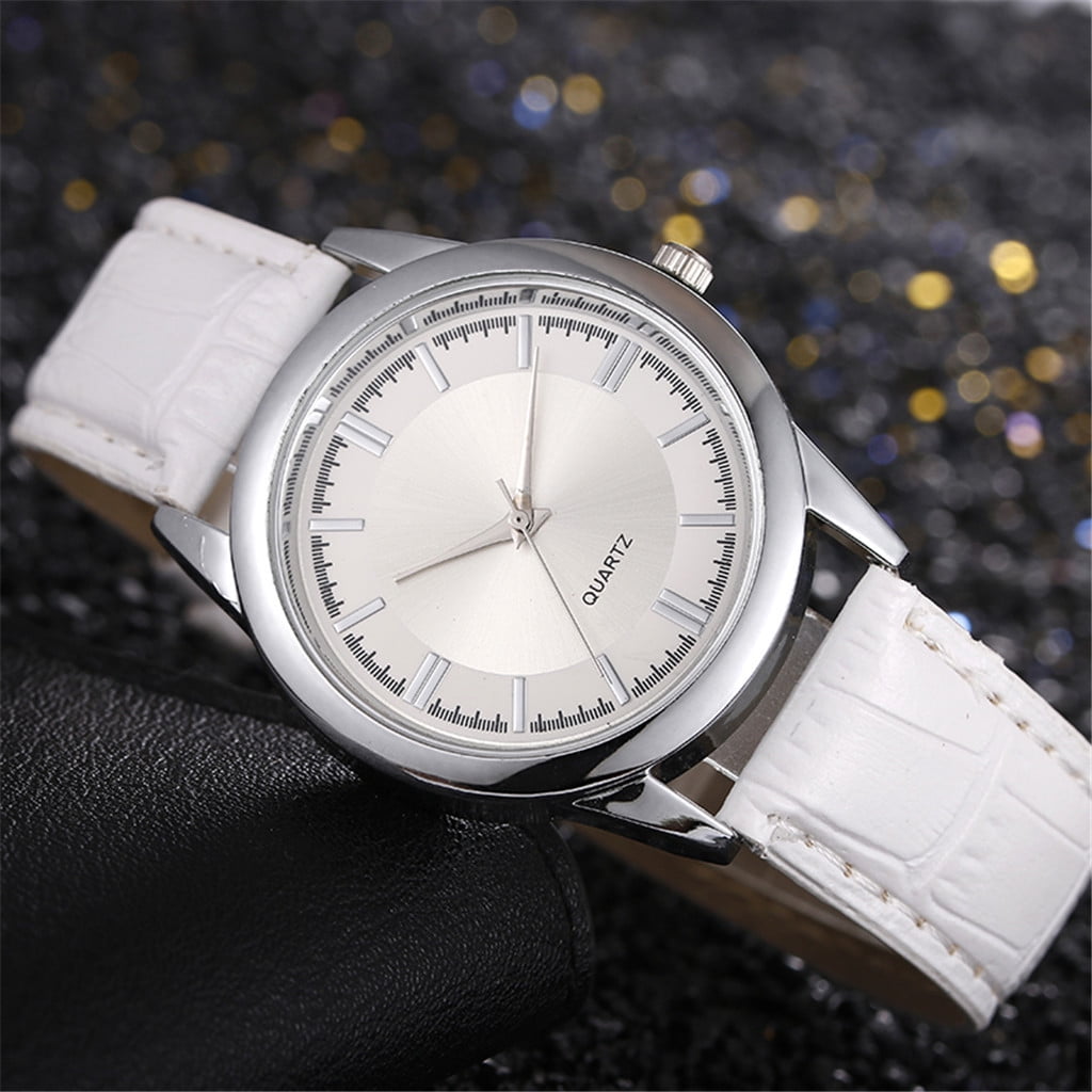 Kcodviy Men's Business Casual Stainless Steel Mesh Belt Watch Simple ...