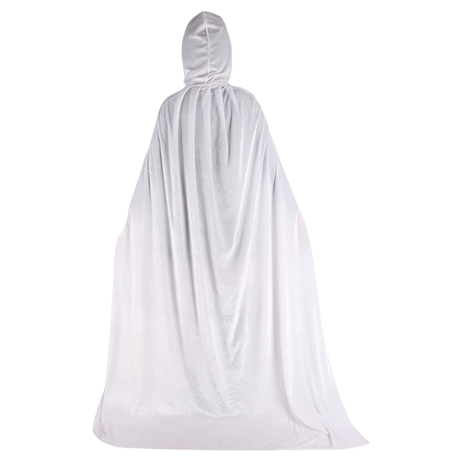 Kcodviy Unisex Solid Color Velvet Witch Cape Multiple Sizes Dress for ...