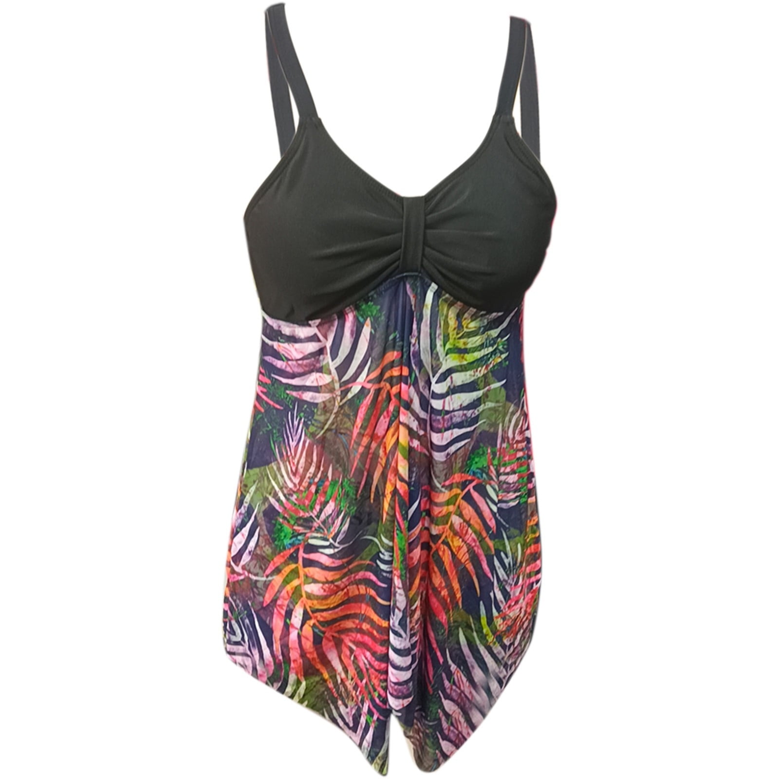 Kcodviy Women'S Large Size Swimsuit Women'S Skirt Conservative Belly ...