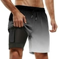 Kcolen Men Swim Trunks With Compression Liner,Mens Swim Trunks 9 Inch ...