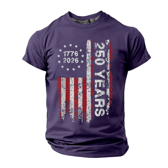 Kcolen Men's 4th Of July Shirts Mens Usa T Shirts Short Sleeve ...