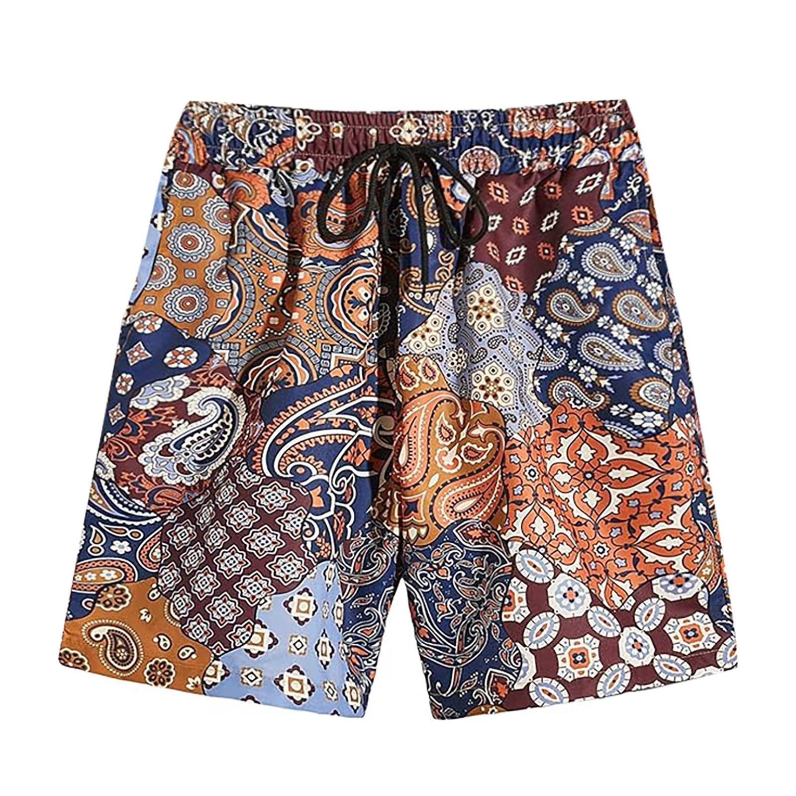 Kcolen Mens Small Swim Trunks 5 Inch Soild Color Swimming Short ...