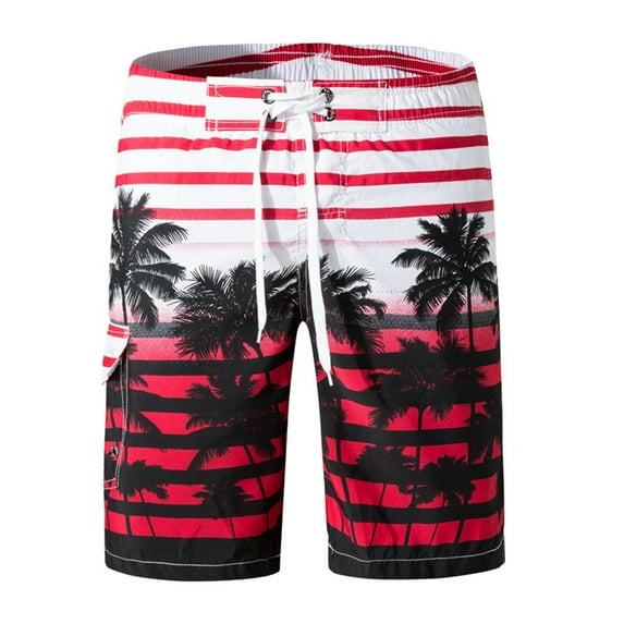 Kcolen Mens Swim Trunks 5 Inch Inseam High Stretch Board Shorts Men's ...