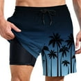 Kcolen Mens Swim Trunks 5 Inch Stretch Soild Color Swim Shorts Loose ...