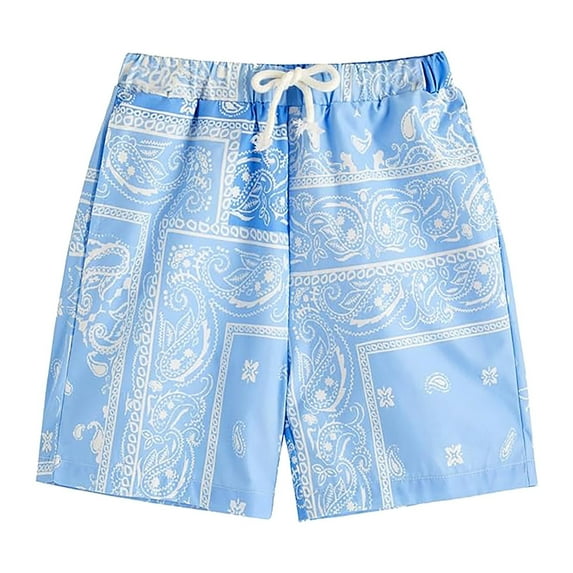 Kcolen Swim Trunks Men 5 Inch Striped High Stretch Board Shorts ...