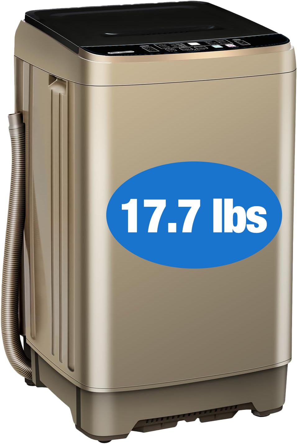 Kcpolre Portable Washing Machine, 17.7lbs Full-Automatic Small Washing ...