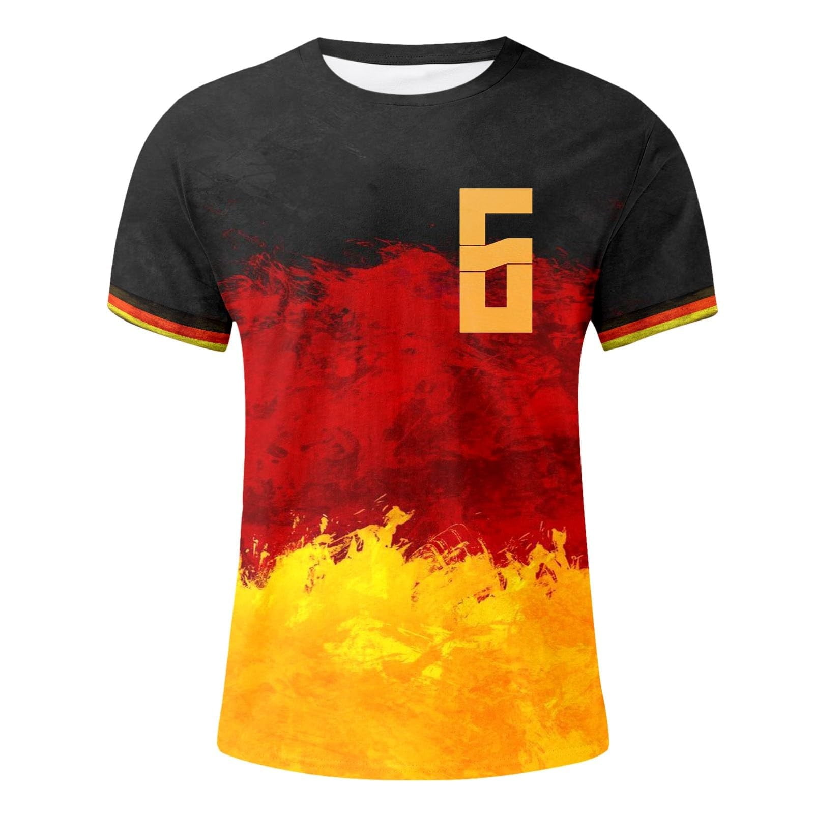 Kddylitq Custom Soccer Shirts with Number T-Shirt Personalized Name ...