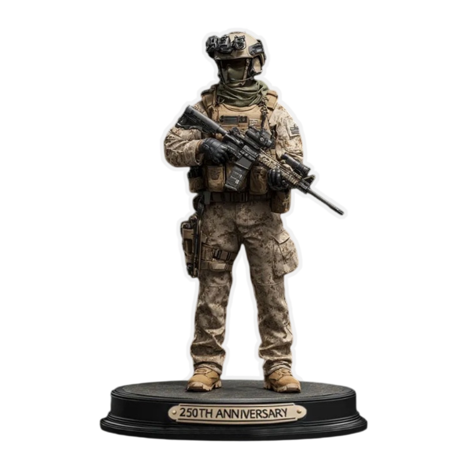 Kdfny 250th Anniversary Military Soldier Figure Ornament ...