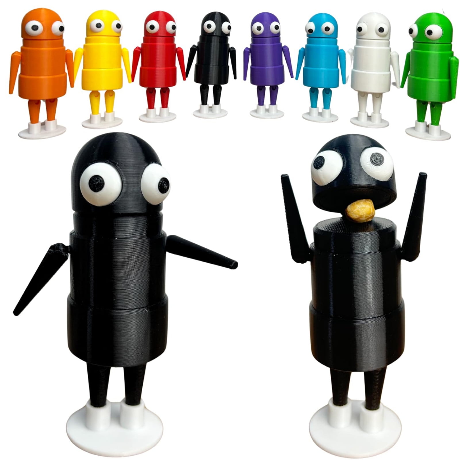 Kdfny 4.33" REPO 3D Printed Collectible Figures - REPO Horror Game Toys ...