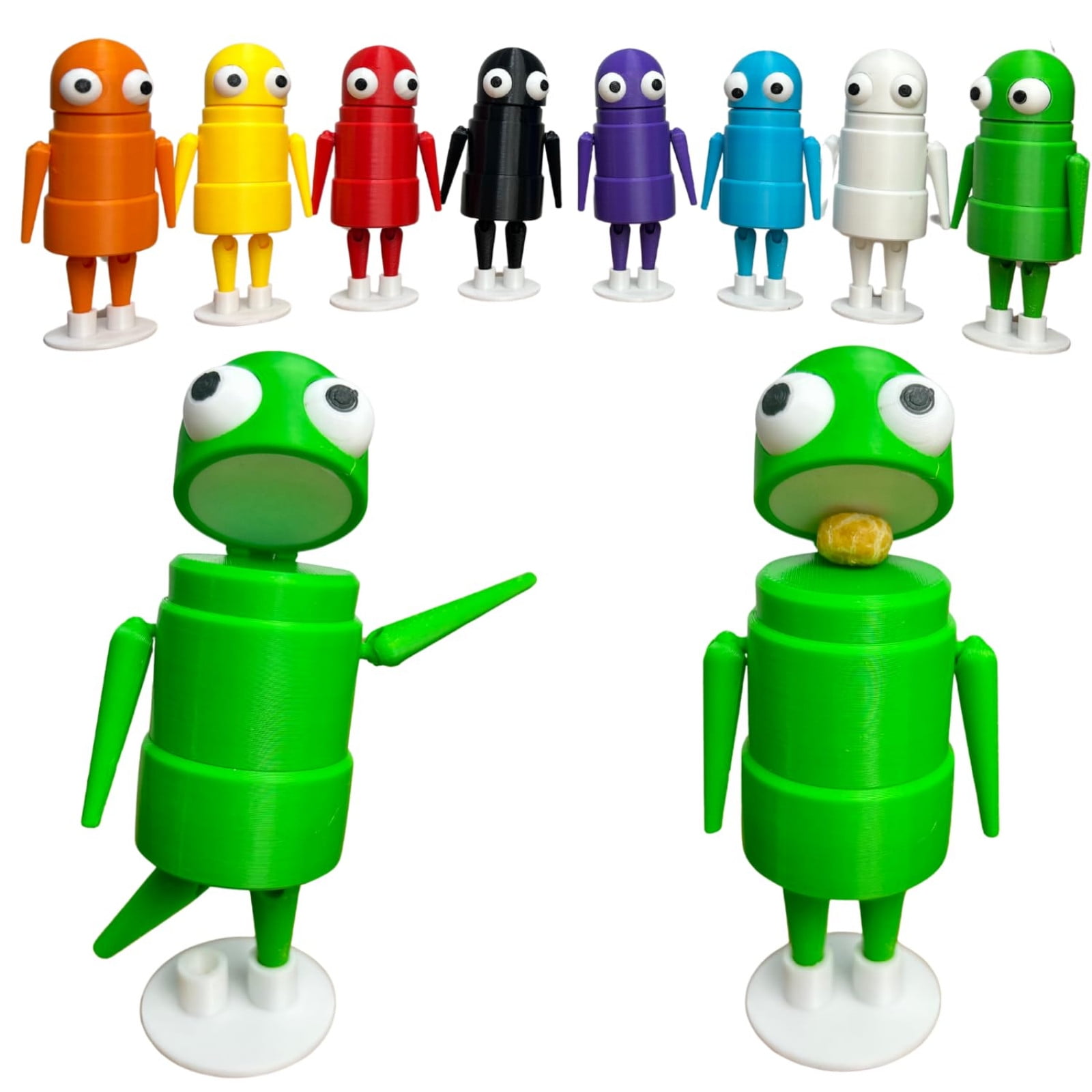 Kdfny 4.33" REPO 3D Printed Collectible Figures - REPO Horror Game Toys ...